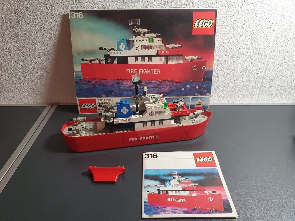 Lego Fire Fighter Schiff (316) | Kaufen auf Ricardo