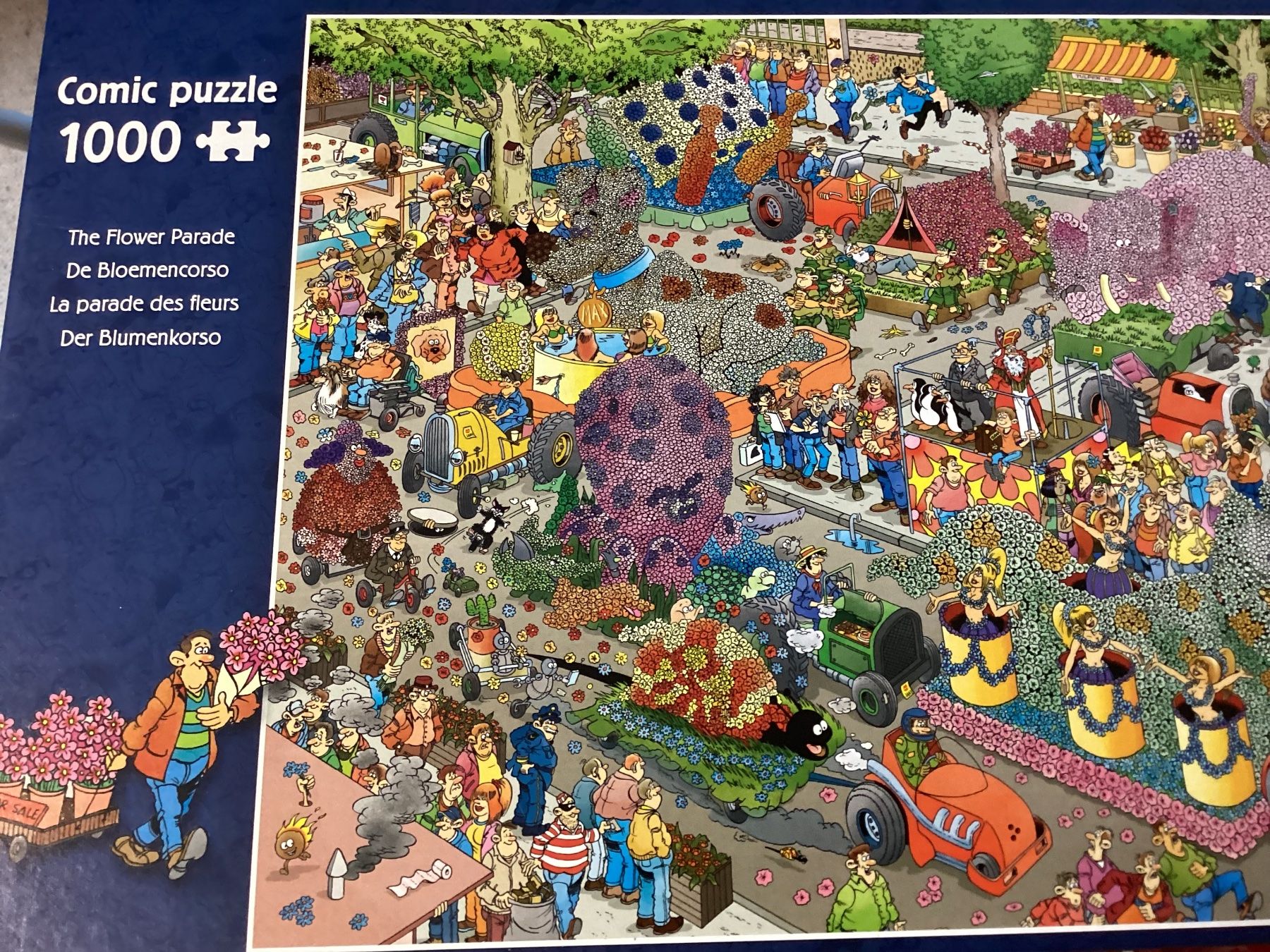 Jan van Haasteren Puzzle Blumenkorso, 1000 Teile, Top! (Gebraucht) in ...