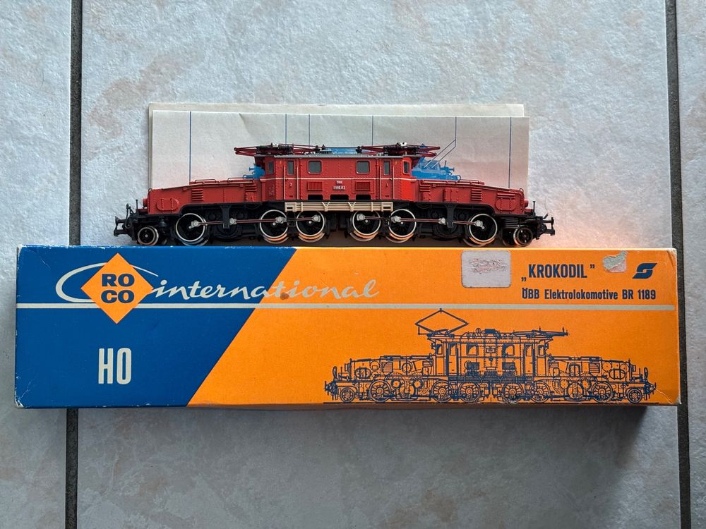 Roco 4149 B Crococodile öBB Fur Bastler 1.- (Defekt) in Hauterive NE ...