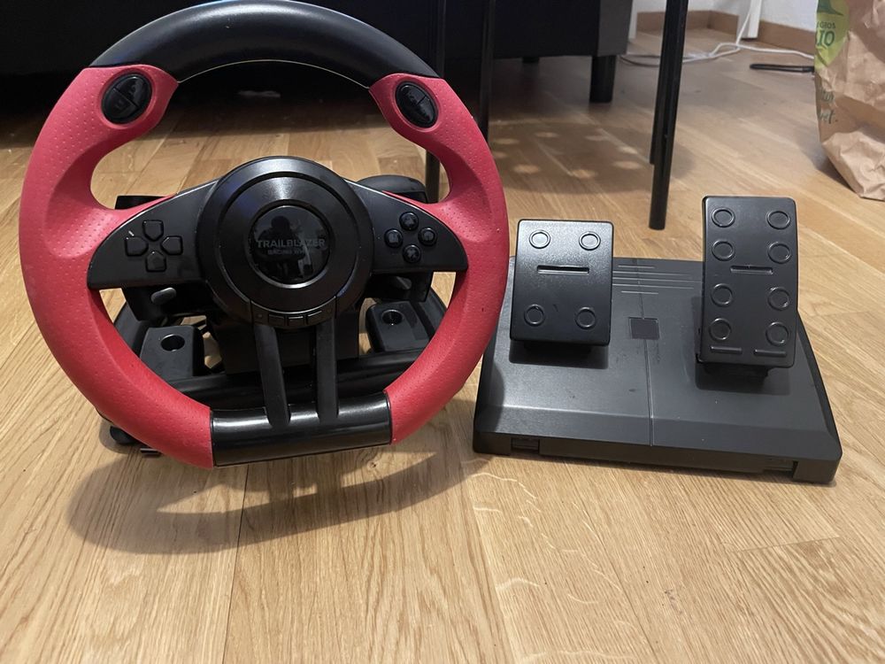 Lenkrad Trailblazer FFB Racing Wheel Pedale (Gebraucht) in Bern für CHF ...