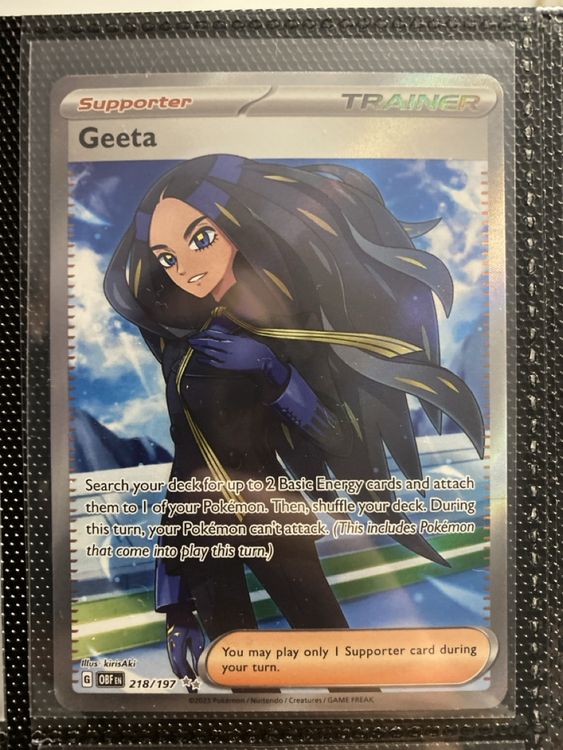 Pokemon Trainer Geeta OBF 218 (Neu (gemäss Beschreibung)) in Dietikon ...