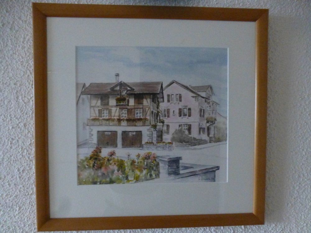 Aquarellbilder Benken/SG Christian Kraaz (Gebraucht) in Hergiswil NW für CHF 100 – mit Lieferung ...