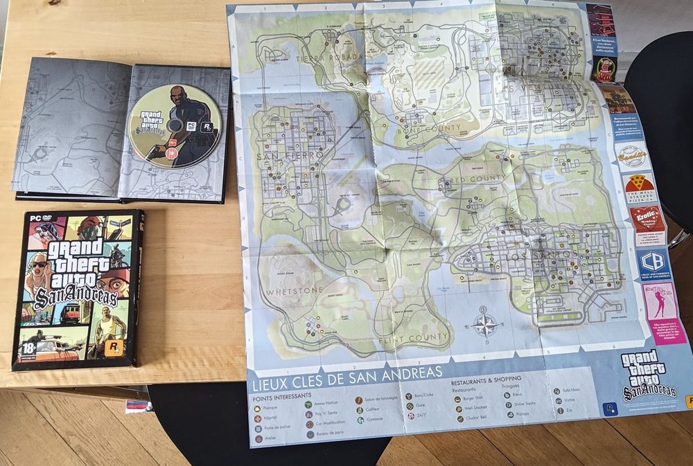 GTA San Andreas PC - DVD, Boite, Manuel, Poster (Gebraucht) in Biel ...