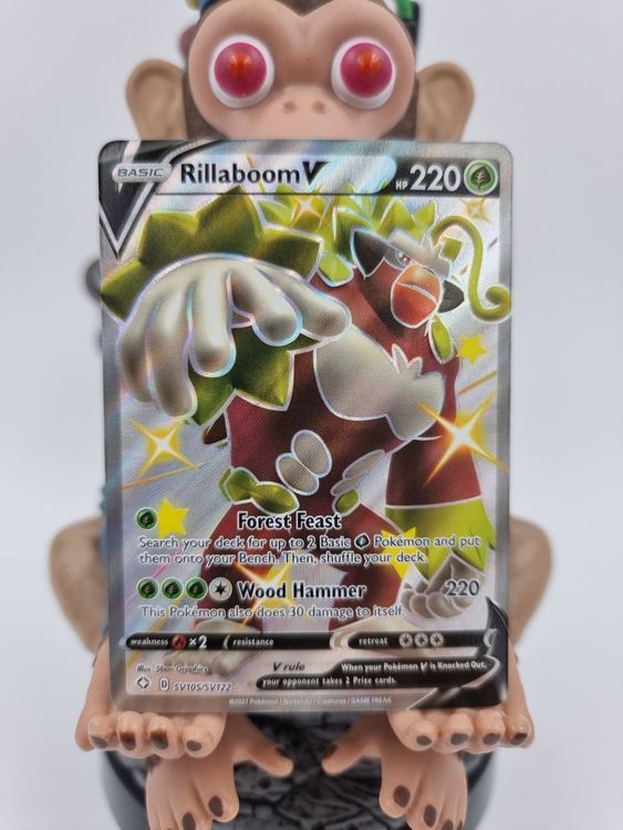 Pokémon Rillaboom V Shiny Full Art | Kaufen auf Ricardo
