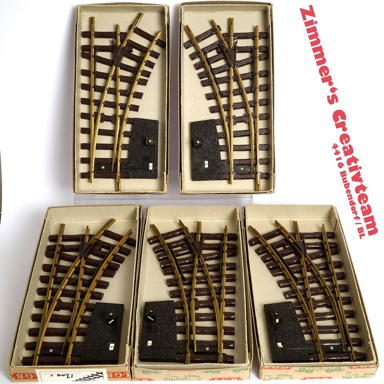 5 LGB Weichen, OVP, Ref.1200/10 (Gebraucht) in Bubendorf für CHF 100.95 ...