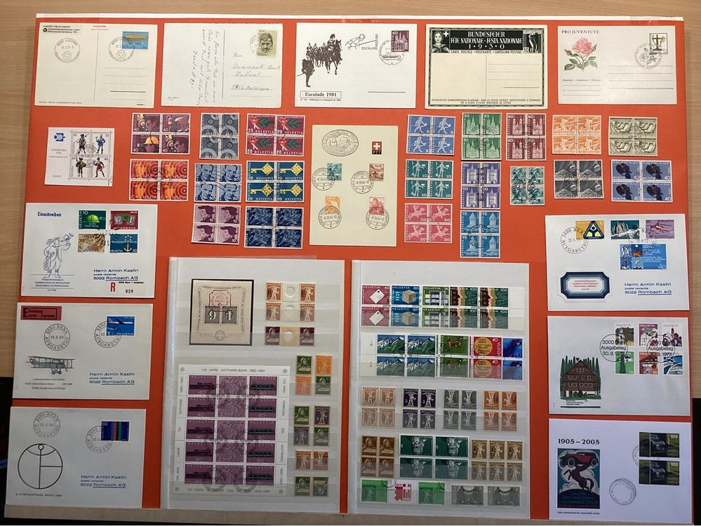 🇨🇭Briefmarken bunt gemischt mit S14/16 (Neu (gemäss Beschreibung)) in ...