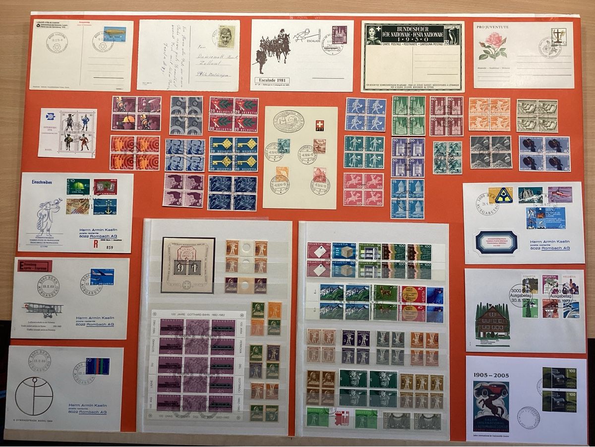 🇨🇭Briefmarken bunt gemischt mit S14/16 (Neu (gemäss Beschreibung)) in ...