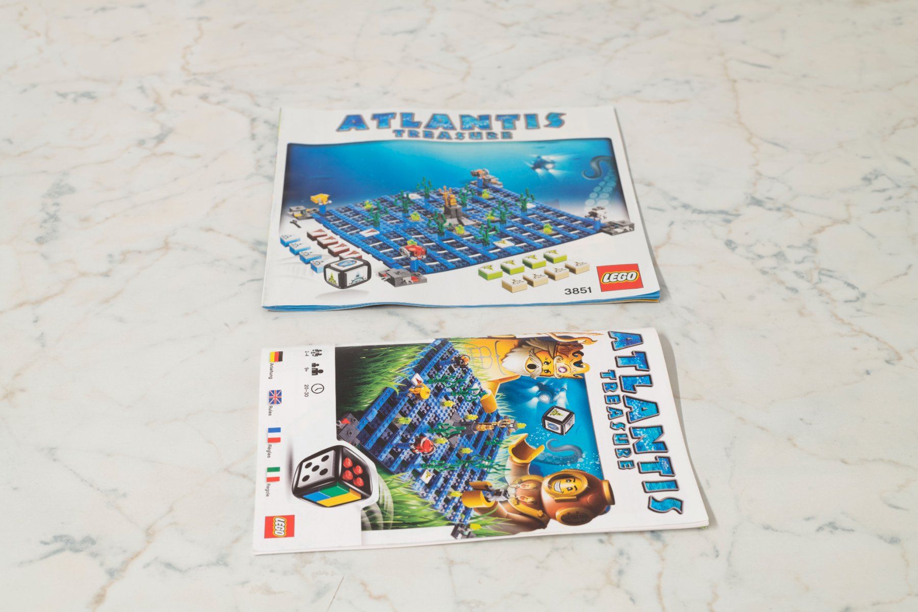 LEGO Games 3851 Atlantis Treasure 2010 (📖+📦) (Gebraucht) in Gorduno für ...