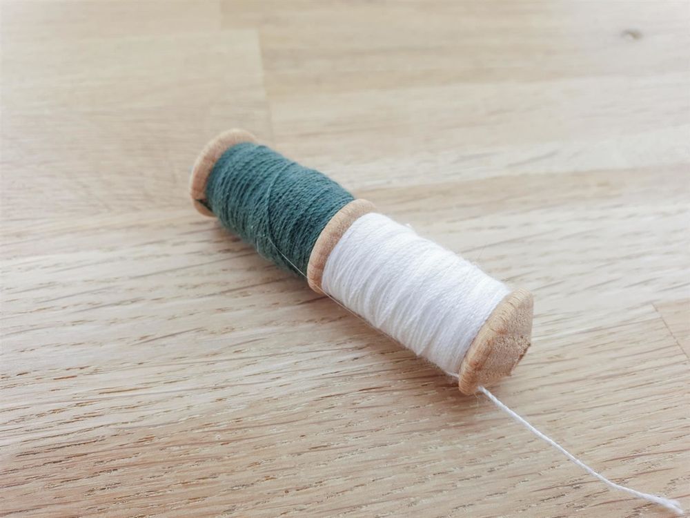 Garnspule (passend zu Militär Mannsputzzeug) Schweizer Armee (Gebraucht ...