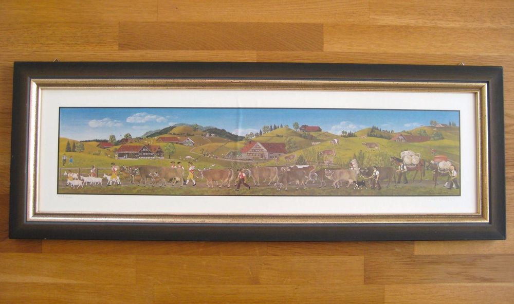 Appenzeller Bild Lilly Langenegger sign. | Kaufen auf Ricardo