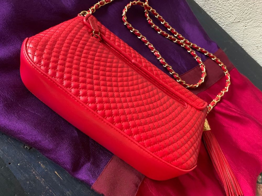 VINTAGE Handtasche Rot Mohn KOSCHI (Gebraucht) in Interlaken für CHF 15 ...