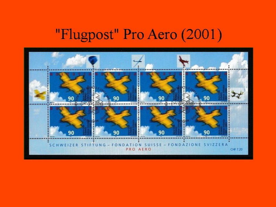 Bogen "Flugpost Pro Aero" (2001) | Kaufen auf Ricardo