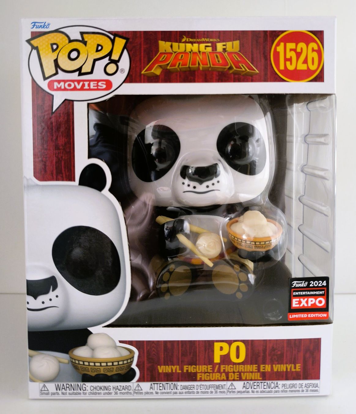 Funko Pop 1526 Kung Fu Panda Po / Expo Limited / 15 cm (Neu und ...