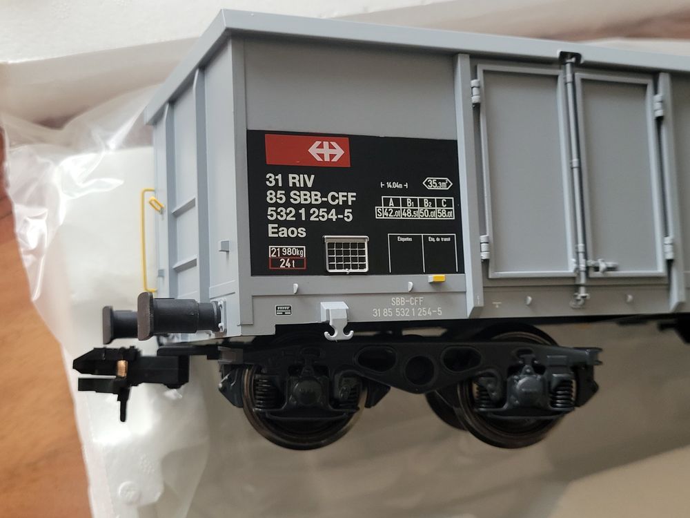 MÄRKLIN Spur 1 Güterwagen Eaos SBB Art 58801, NEU/OVP (Neu und originalverpackt) in Oetwil am ...
