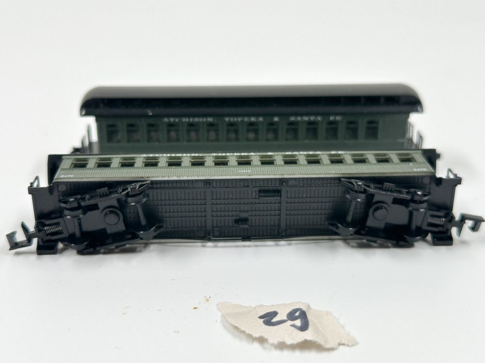 2 Stk. ATSF Wagen, Atchison Topeka, Santa Fe, Spur N (Gebraucht) in ...