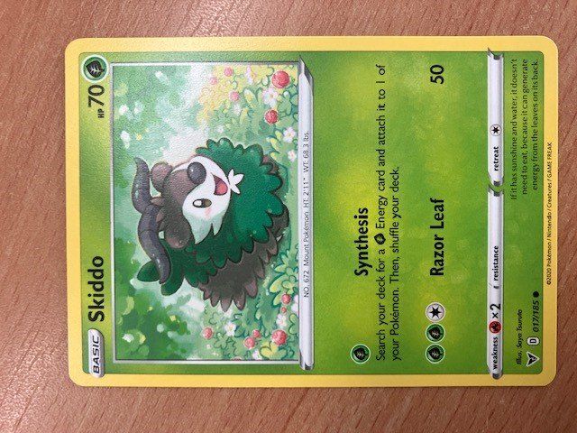 Pokemon Skiddo 017/185 c | Kaufen auf Ricardo