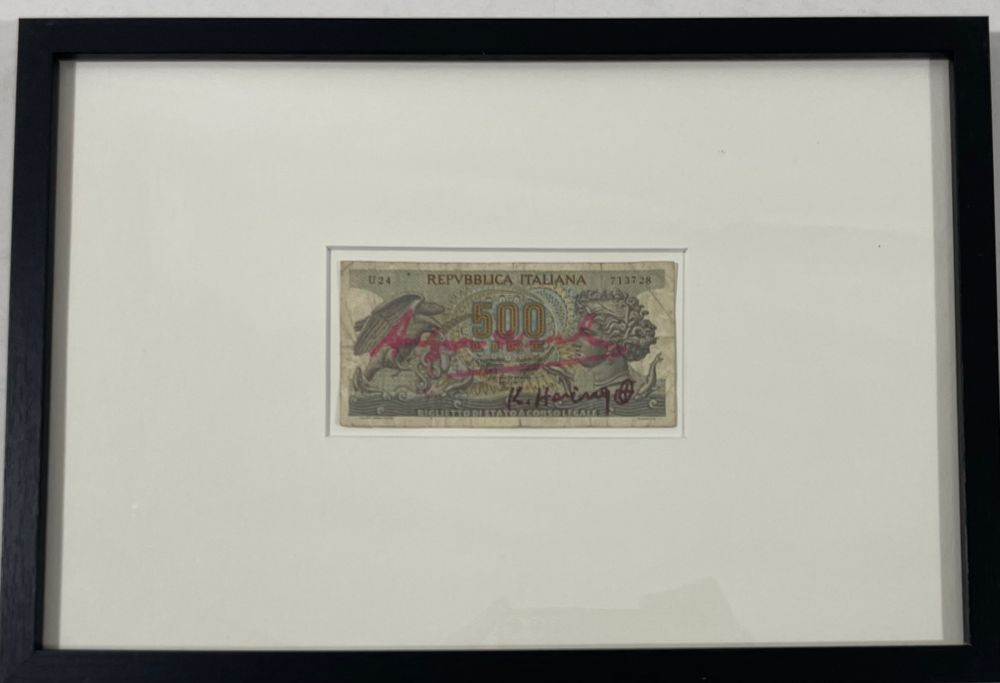 Andy Warhol & Keith Haring Geldschein Handsigniert | Kaufen auf Ricardo