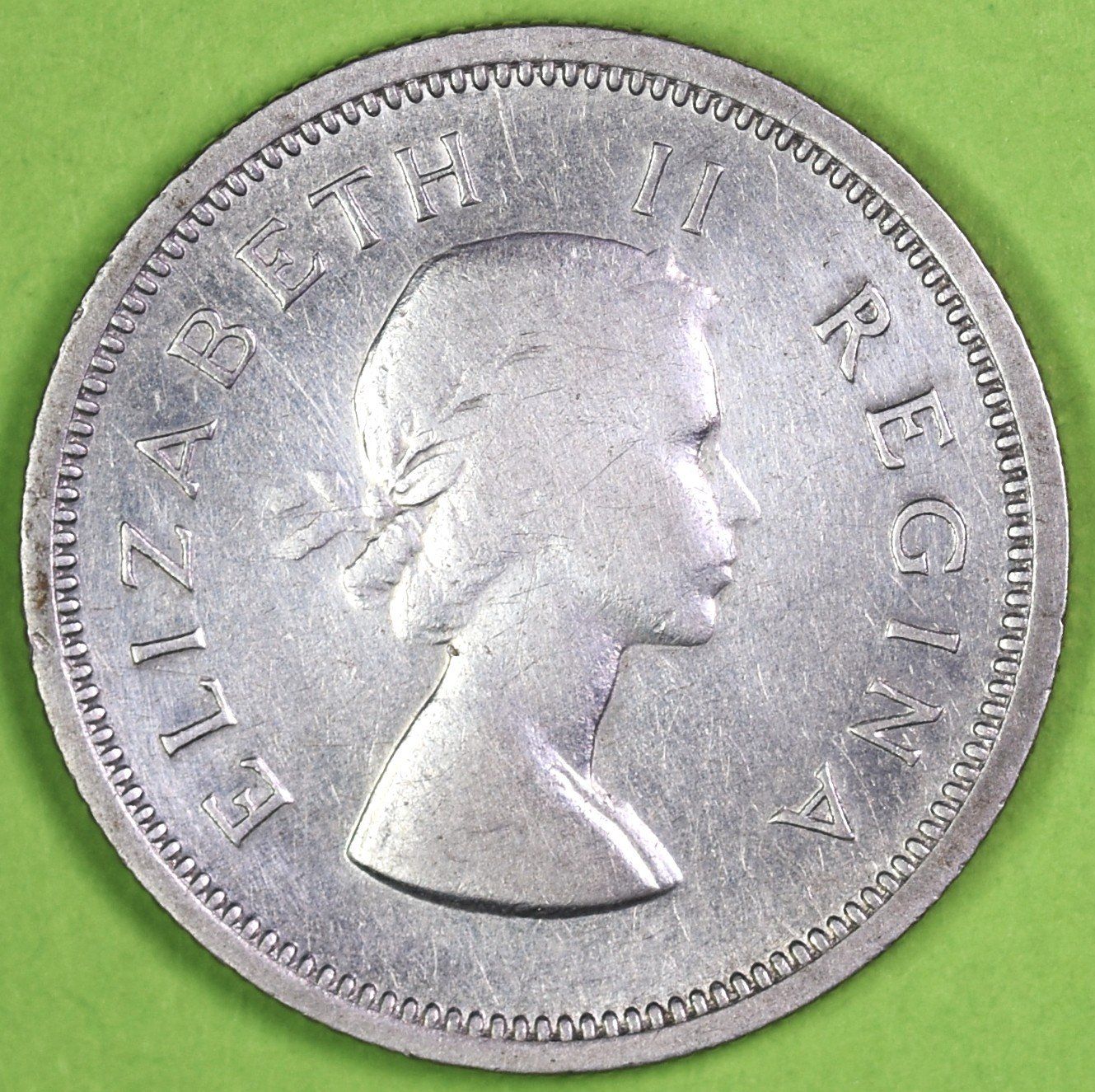 1956 / SÜDAFRIKA / 1 SHILLING - MÜNZE / SEHR GUT ERHALTEN ! (Gebraucht ...