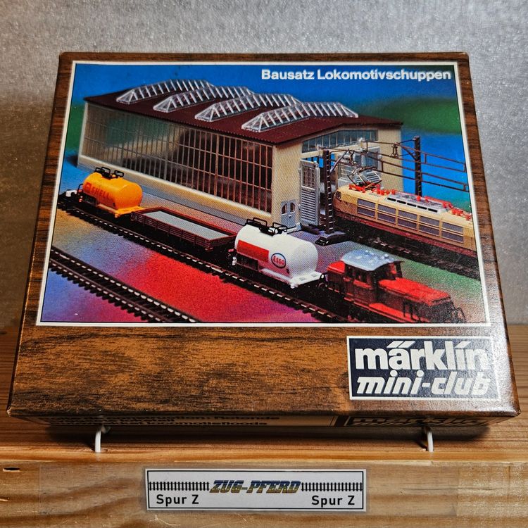 Märklin 8980: Zweiständiger Lokschuppen, Bausatz, OVP, neu! (Neu und ...