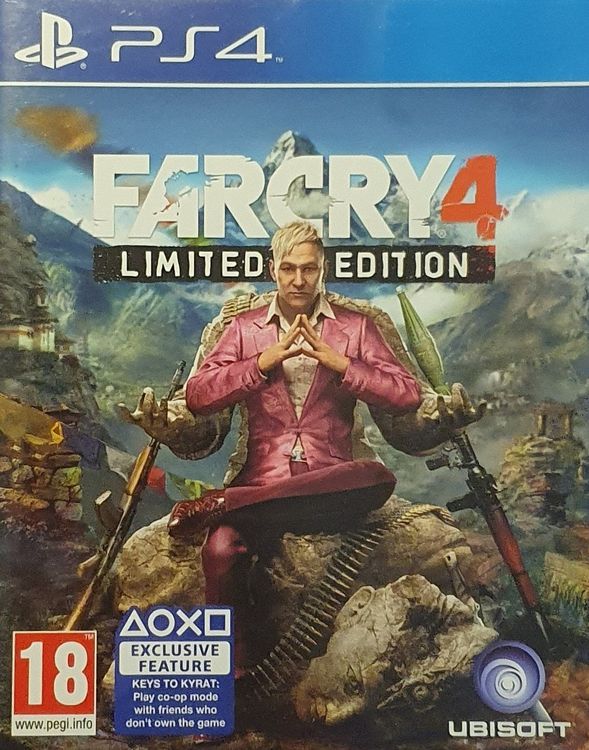 Sony PlayStation 4 Game (PS4) Farcry 4 (Gebraucht) in Illnau für CHF 11 ...