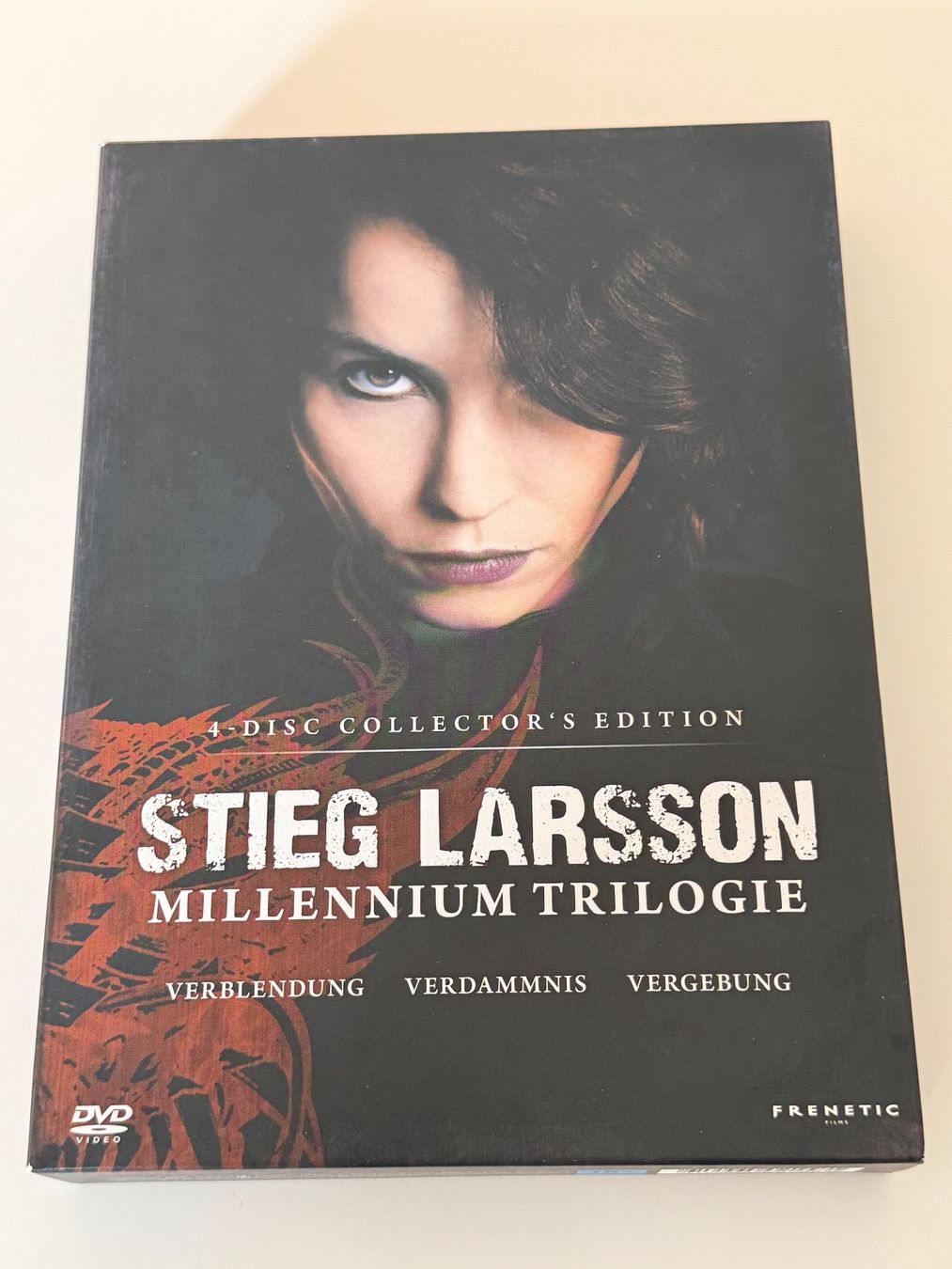 Stieg Larsson Millennium Trilogie DVD-Box - Top Zustand! (Neu (gemäss ...