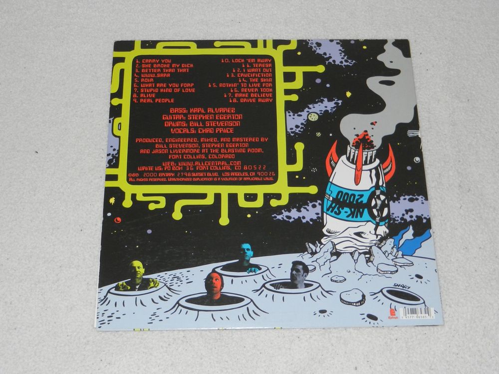 LP ALL - PROBLEMATIC / 2000 US,OIS,EPITAPH 86585-1 (VG+) | Kaufen auf ...