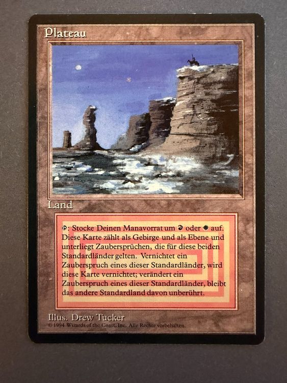 Plateau // Doppelland // Dual Land // Magic The Gathering (Gebraucht ...