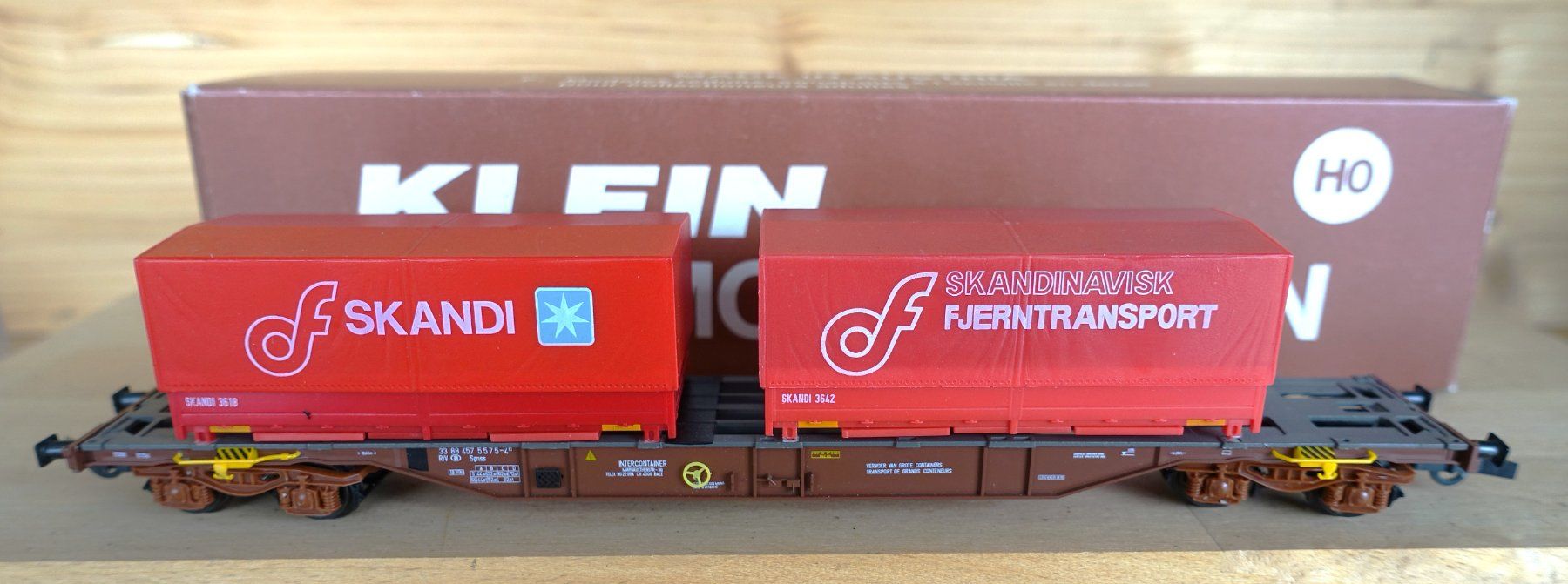 SNCB Sgnss 'Skandi' Klein Modellbahn Art. 364B. DC. (Gebraucht) in Horw ...