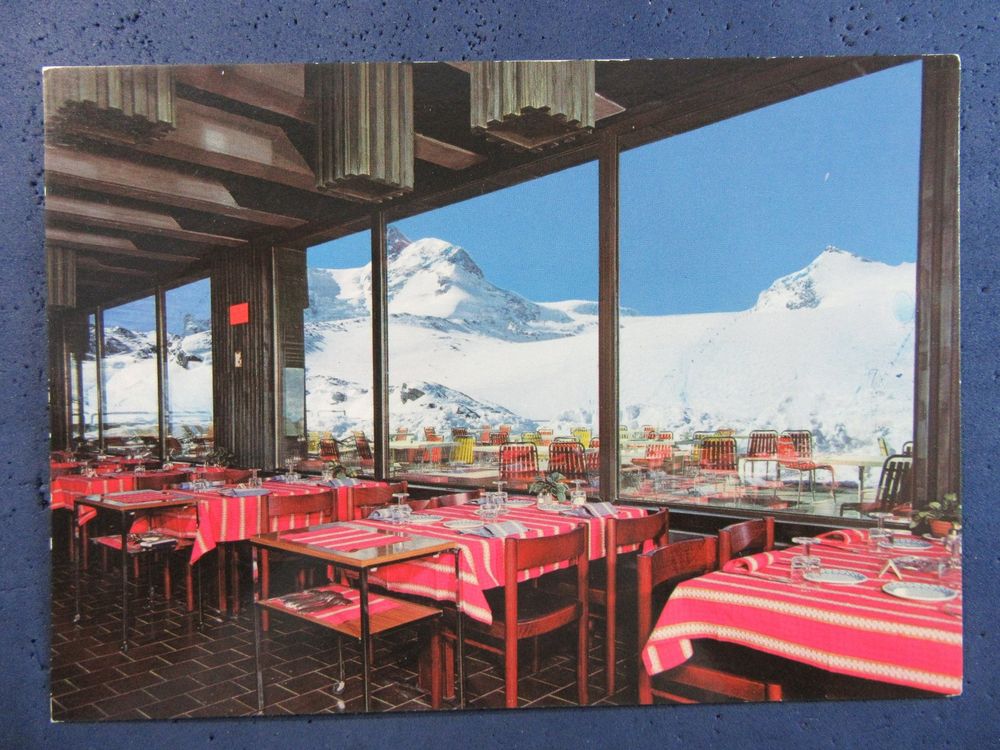 TROCKENER STEG RESTAURANT GLACIER THEODUL ZERMATT WALLIS | Kaufen auf Ricardo
