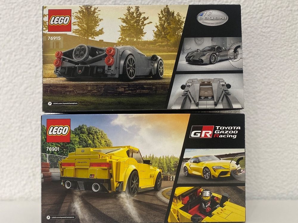 Lego Speed Champions Pagani Utopia 76915 Toyota Supra 76901 | Kaufen ...