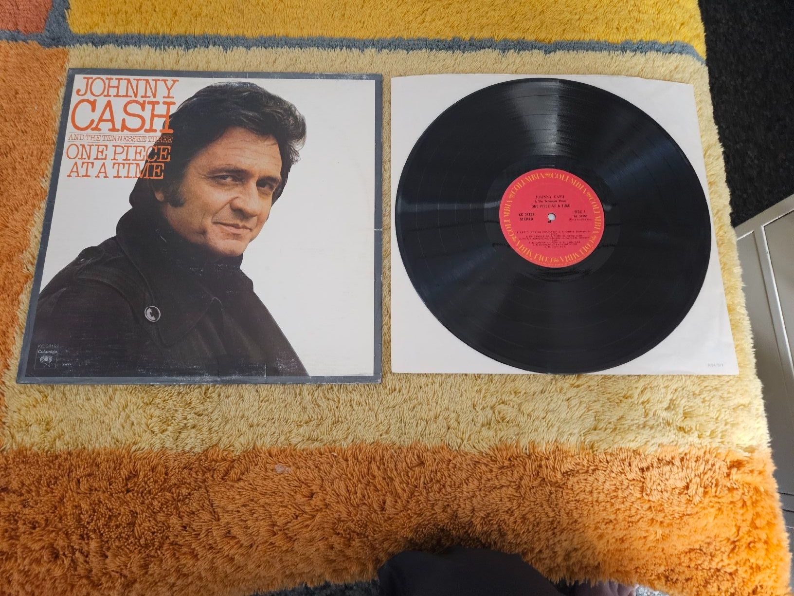 Johnny Cash & Tennessee 3 Schallpl. Lp - One piece at a Time (Neuf ...