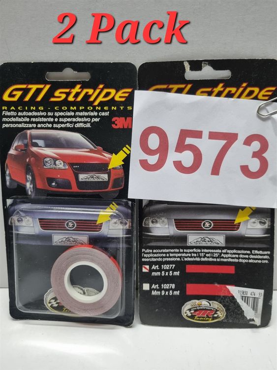 2x Gti Stripes Auto Folien Stripe NEU (Neu und originalverpackt) in Wolfhalden für CHF 2.5 – mit ...