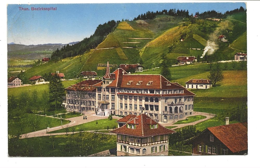 Thun (BE) Bezirksspital - 1929 (Gebraucht) in Engelburg für CHF 11.9 – mit Lieferung auf Ricardo ...