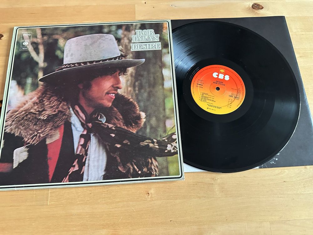 BOB DYLAN tolle Kult LP Desire Folk original Innenhüllen (Gebraucht) in ...