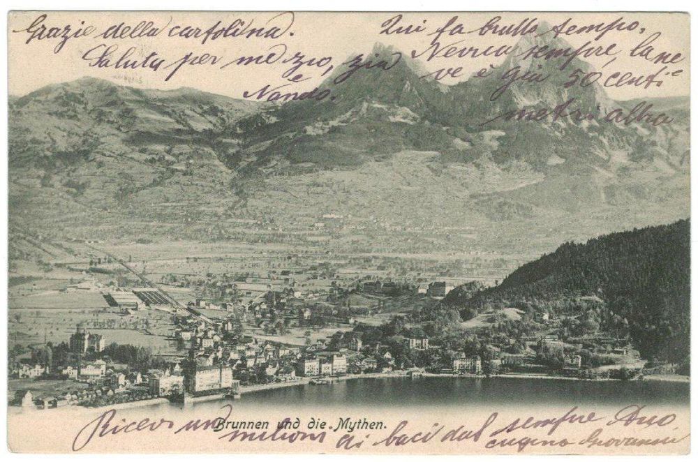 AK Brunnen und die Mythen 1903 | Kaufen auf Ricardo