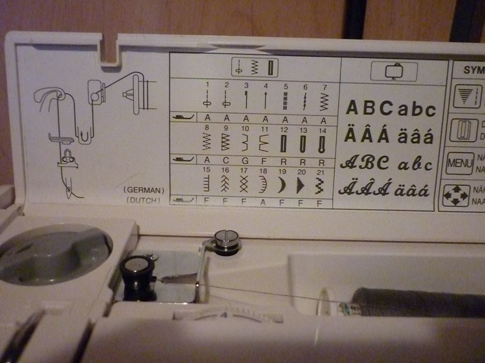 Janome Memory Craft 5000 Stickerei-Nähmaschine sehr schön (Gebraucht ...