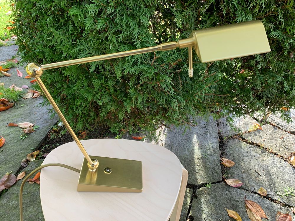 Messing Schreibtischlampe von Holtkötter | Kaufen auf Ricardo