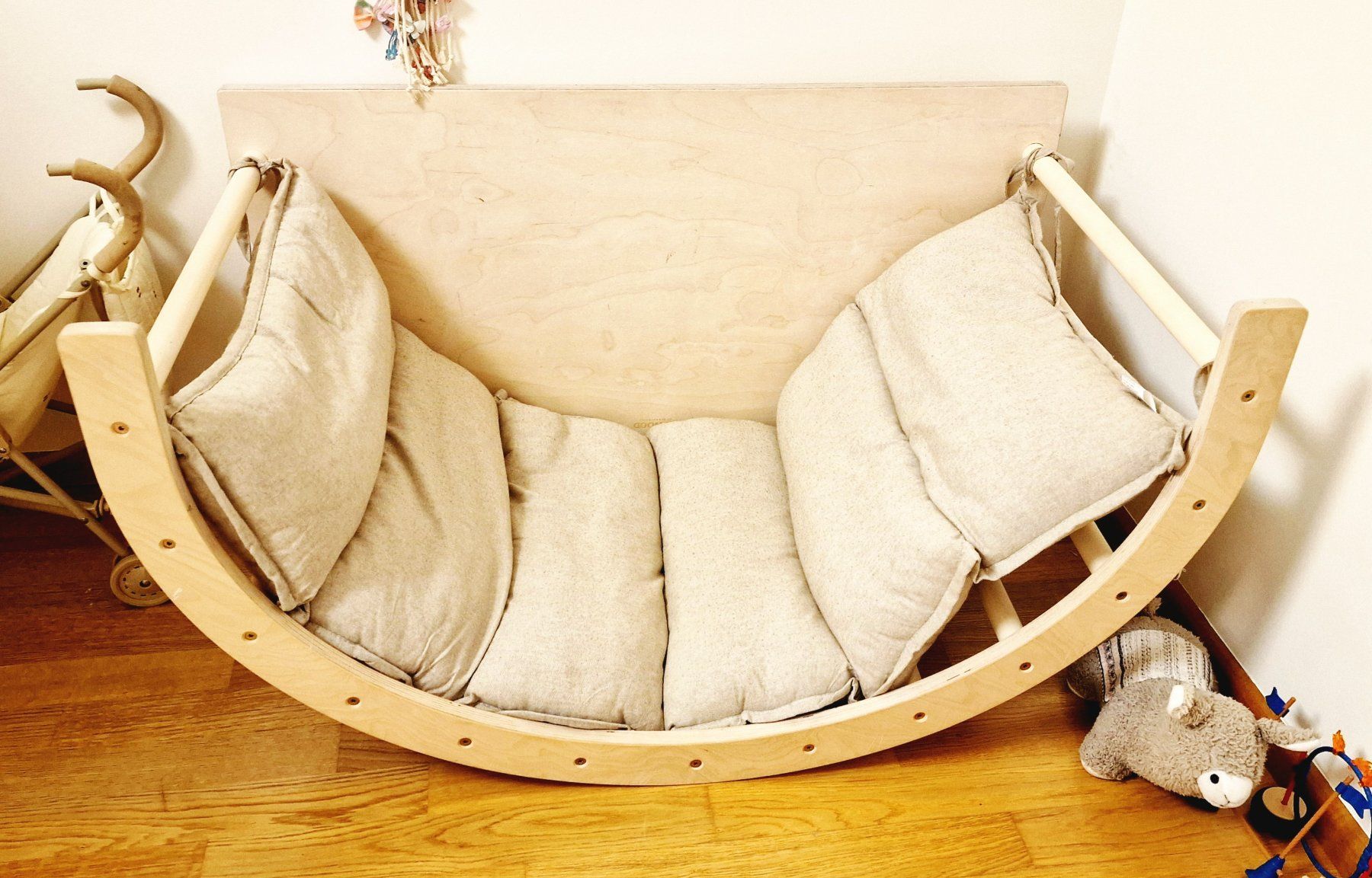 Kletterbogen LUOTO Birke mit Kissen, FitWood (Gebraucht) in Männedorf ...