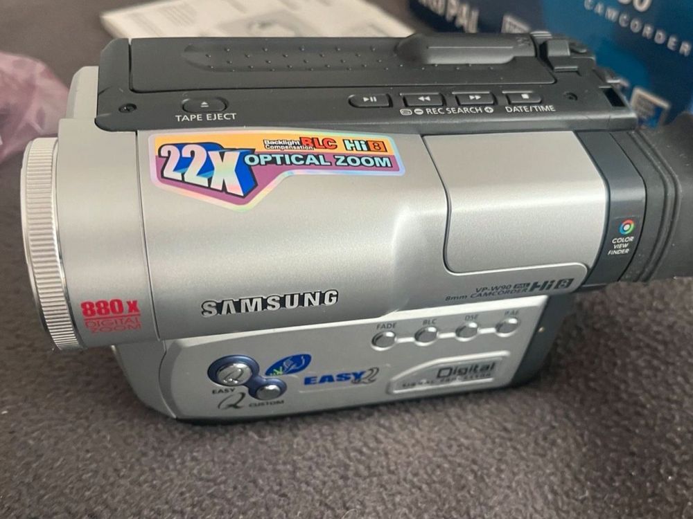 Samsung Hi8 Camcorder mit Farbsucher und Zubehör (Gebraucht) in Altnau ...