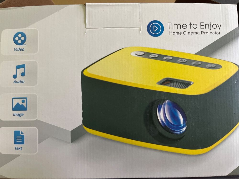 Mini Beamer / Projektor (Neu (gemäss Beschreibung)) in Jona für CHF 29. ...