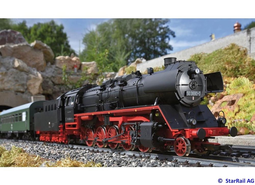 PIKO 37241 DR G-Dampflok BR 50 Reko (Neu und originalverpackt) in ...