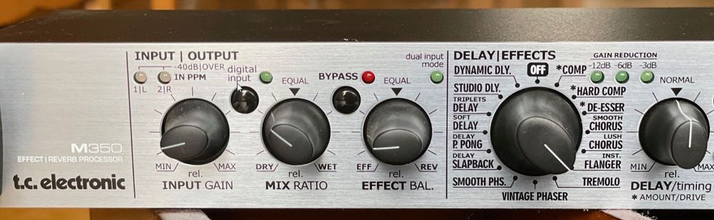 TC Electronic M350 Dual Engine FX Einheit Effektgerät | Kaufen auf Ricardo