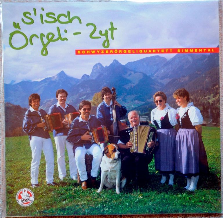 SCHWYZERÖRGELIQUARTETT SIMMENTAL - LP ♪ GEWASCHEN ♪ (Gebraucht) in Unterseen für CHF 7.9 – mit ...