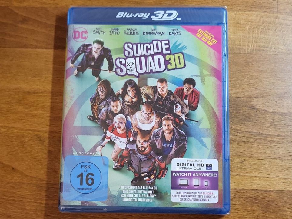 Suicide Squad 3D (2016) NEU OVP (Neu und originalverpackt) in Pfungen für CHF 15 – mit Lieferung ...