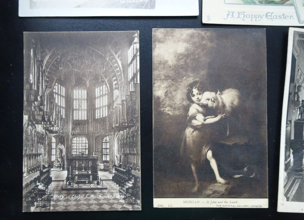 G R O S S B R I T A N N I E N Brief und 5 Postkarten, 1908- (Gebraucht ...