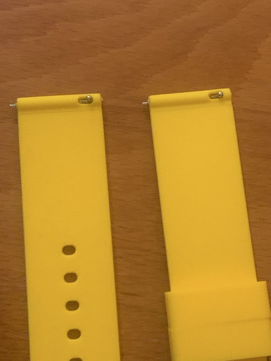 Bracelet de montre jaune interchangeable (Neuf avec emballage d'origine ...