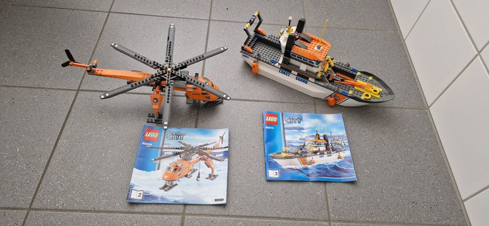 Lego City 60034 Helikopter / 60014 Schiff | Kaufen auf Ricardo