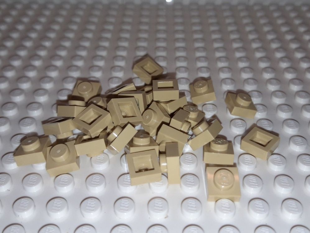 Lego 30 Stk. Plate 1x1 (tan) | Kaufen auf Ricardo
