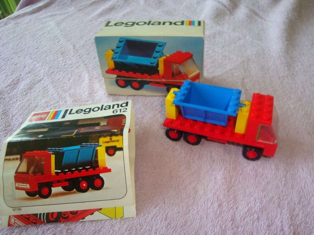 alter Legoland Tipper Truck 612 OVP 70er | Kaufen auf Ricardo