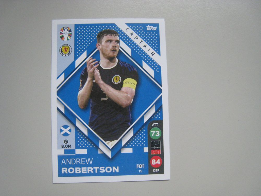 Andrew Robertson Captain LIDL EURO 2024 TOPPS MATCH ATTAX | Kaufen auf ...